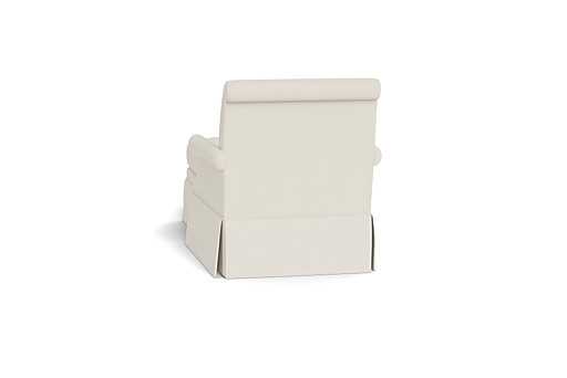 Origo Chair & Ottoman (Straight Skirt) – Bunny Williams Home Origo Chair & Ottoman (Straight Skirt) – Bunny Williams Home
