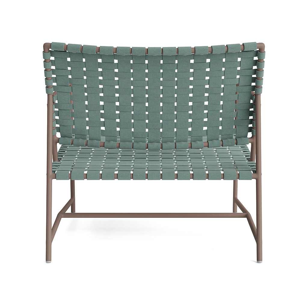 Stretch Arm Lounge Chair - Brown Jordan