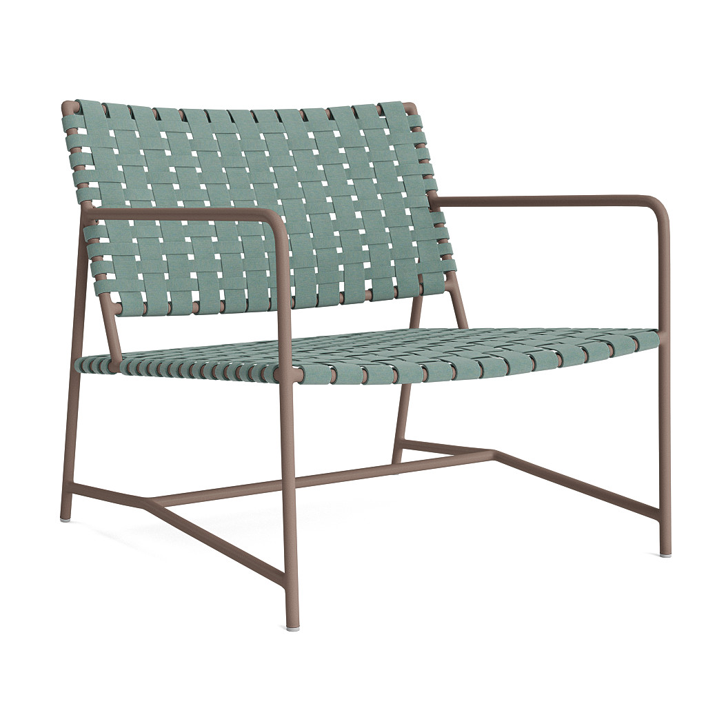 Stretch Arm Lounge Chair - Brown Jordan