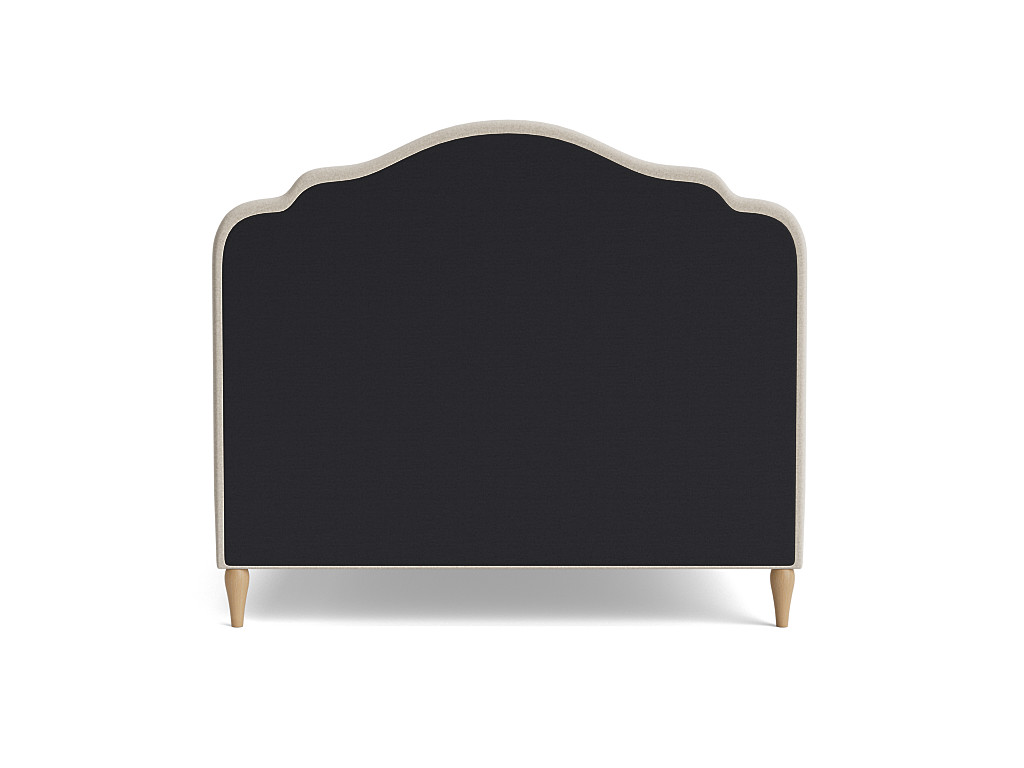 Sugar Puff Bed | Handmade French Style Bed with Padded Headboard | Loaf