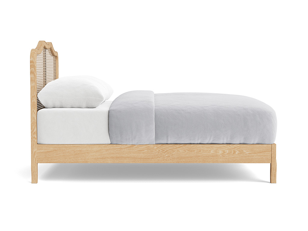 Margot French-Style Bed | Rattan French Bed | Loaf