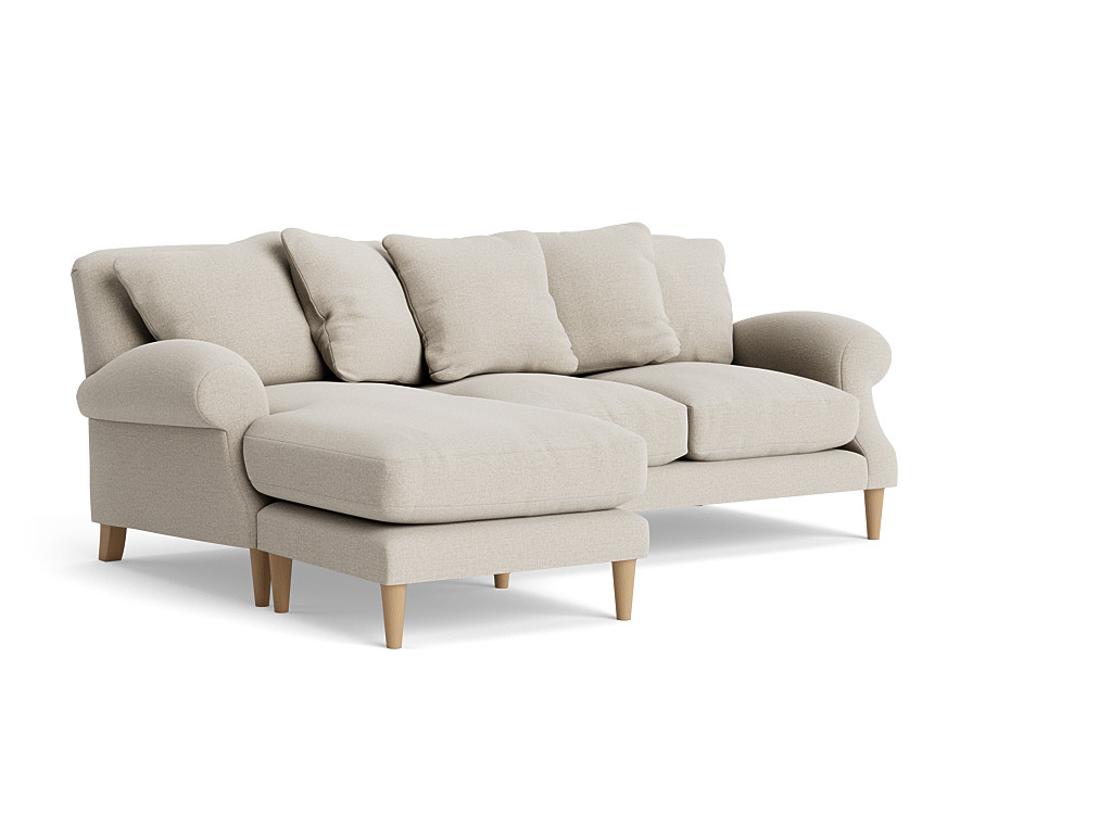 Crumpet Chaise Sofa | Deep Comfy Chaise | Loaf