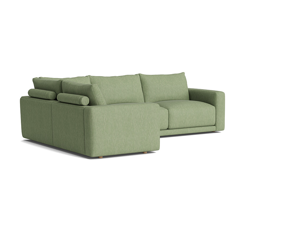 Little Softie Corner Sofa | Small Footprint Modern Corner Sofa | Loaf