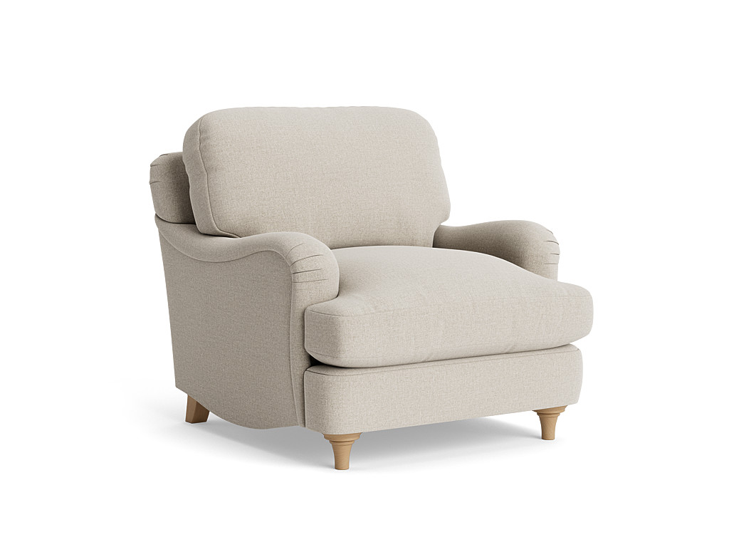 Armchair with Curved Arms | Jonesy | Loaf