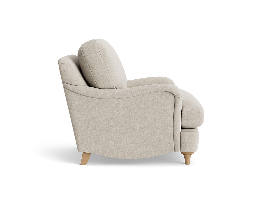 Armchair with Curved Arms | Jonesy | Loaf