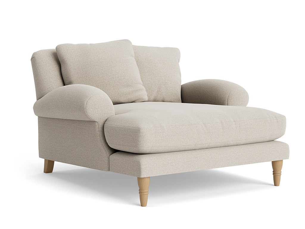 Crumpet Love Seat Chaise | Cuddle Chair | Loaf