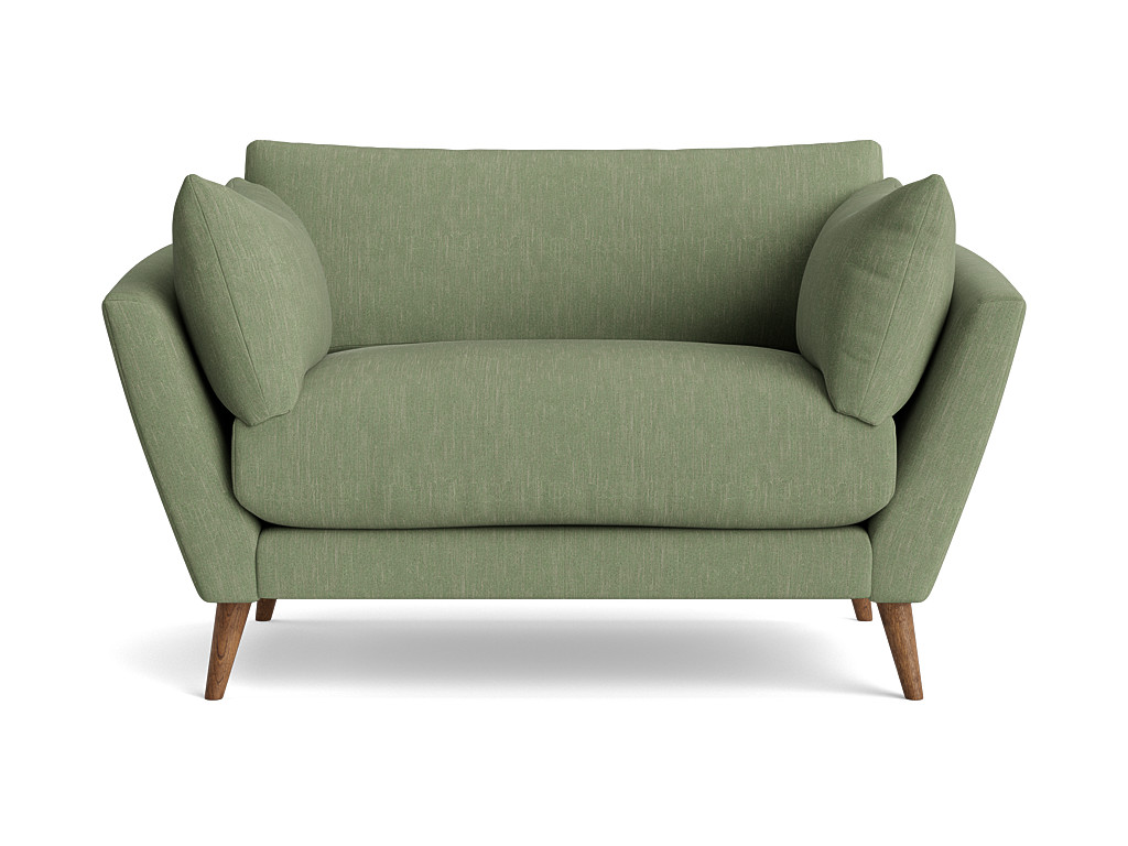 Groover Love Seat | Mid-Century Scandi Love Seat | Loaf