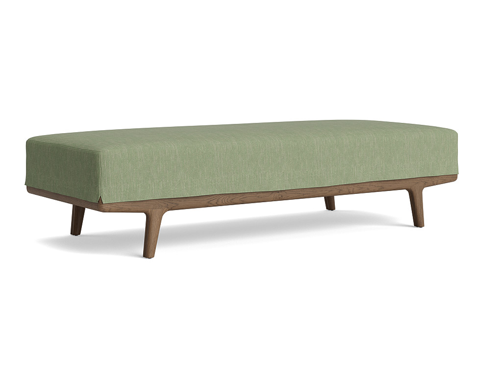 Tip Top Daybed | Oak Guest Bed with Upholstered Fabric Covers | Loaf