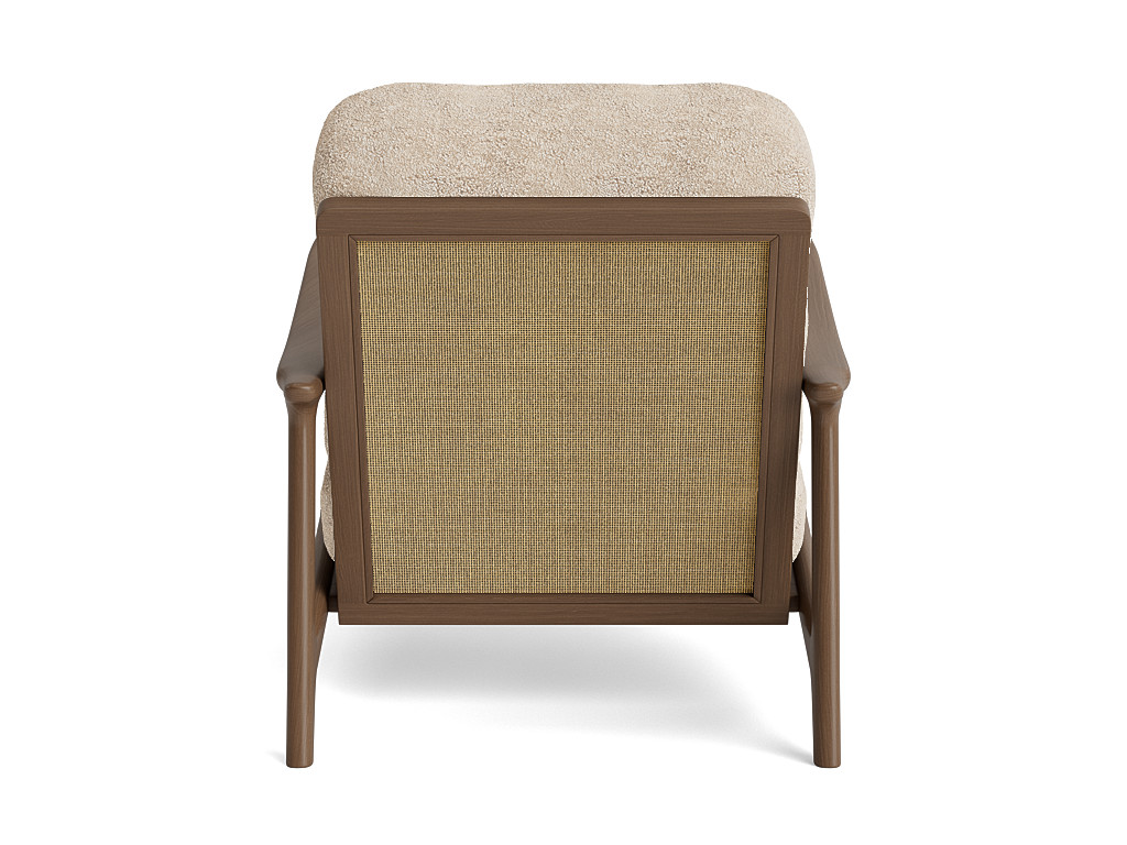 Shearer Squishbag Accent Chair in Whitewashed Oak | Wooden Armchair ...