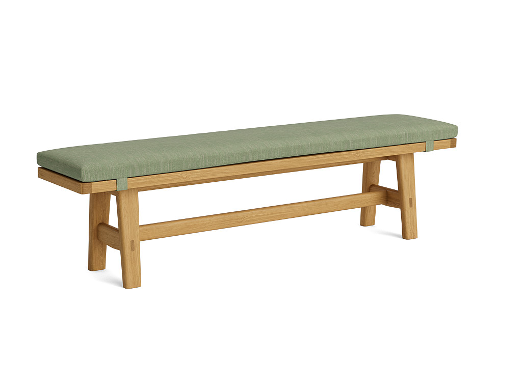 Budge Bench | Oak Dining Bench | Loaf