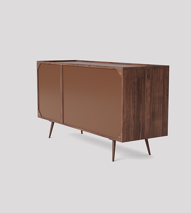 Terning Sideboard, Mid-Century Style in Acacia | Swoon