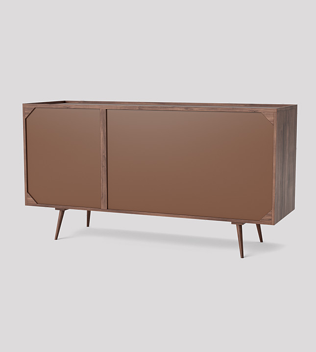 Terning Sideboard, Mid-Century Style in Acacia | Swoon