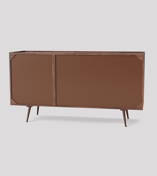 Terning Sideboard, Mid-Century Style in Acacia | Swoon