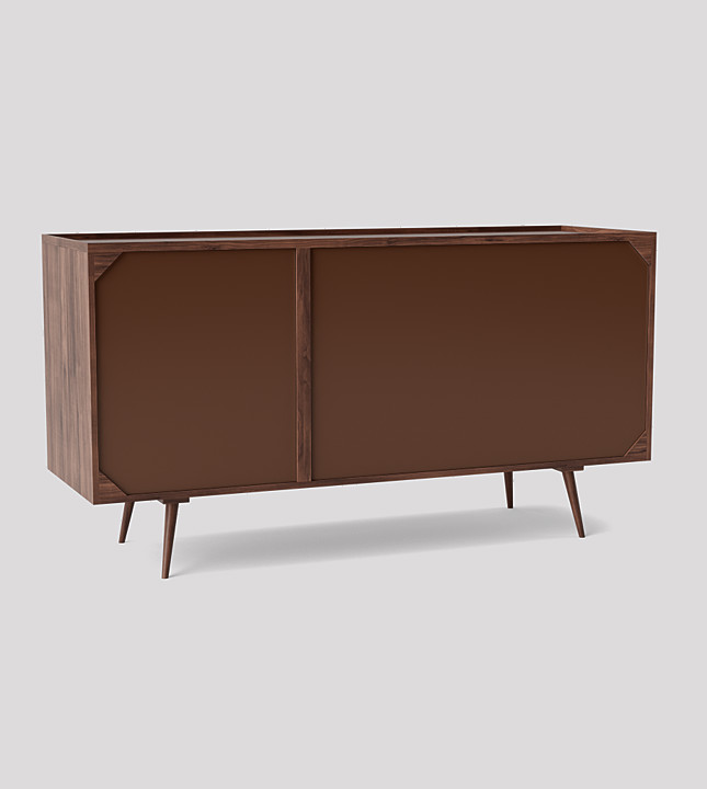 Terning Sideboard, Mid-Century Style in Acacia | Swoon