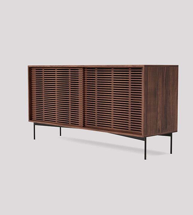 Weaving Sideboard, Scandi Style in Walnut. | Swoon